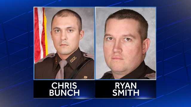 Troopers shot, man dead after chase