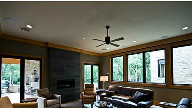 This castle in Edmond has its own watchtower