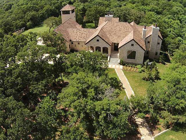 This castle in Edmond has its own watchtower