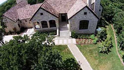 This castle in Edmond has its own watchtower