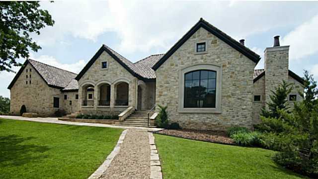 This castle in Edmond has its own watchtower