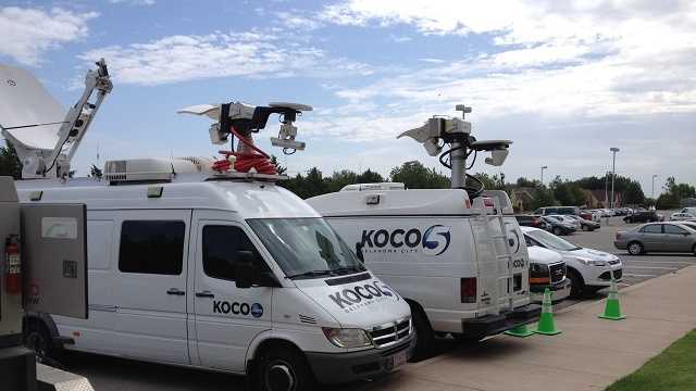 Photos: KOCO setting up for live shows