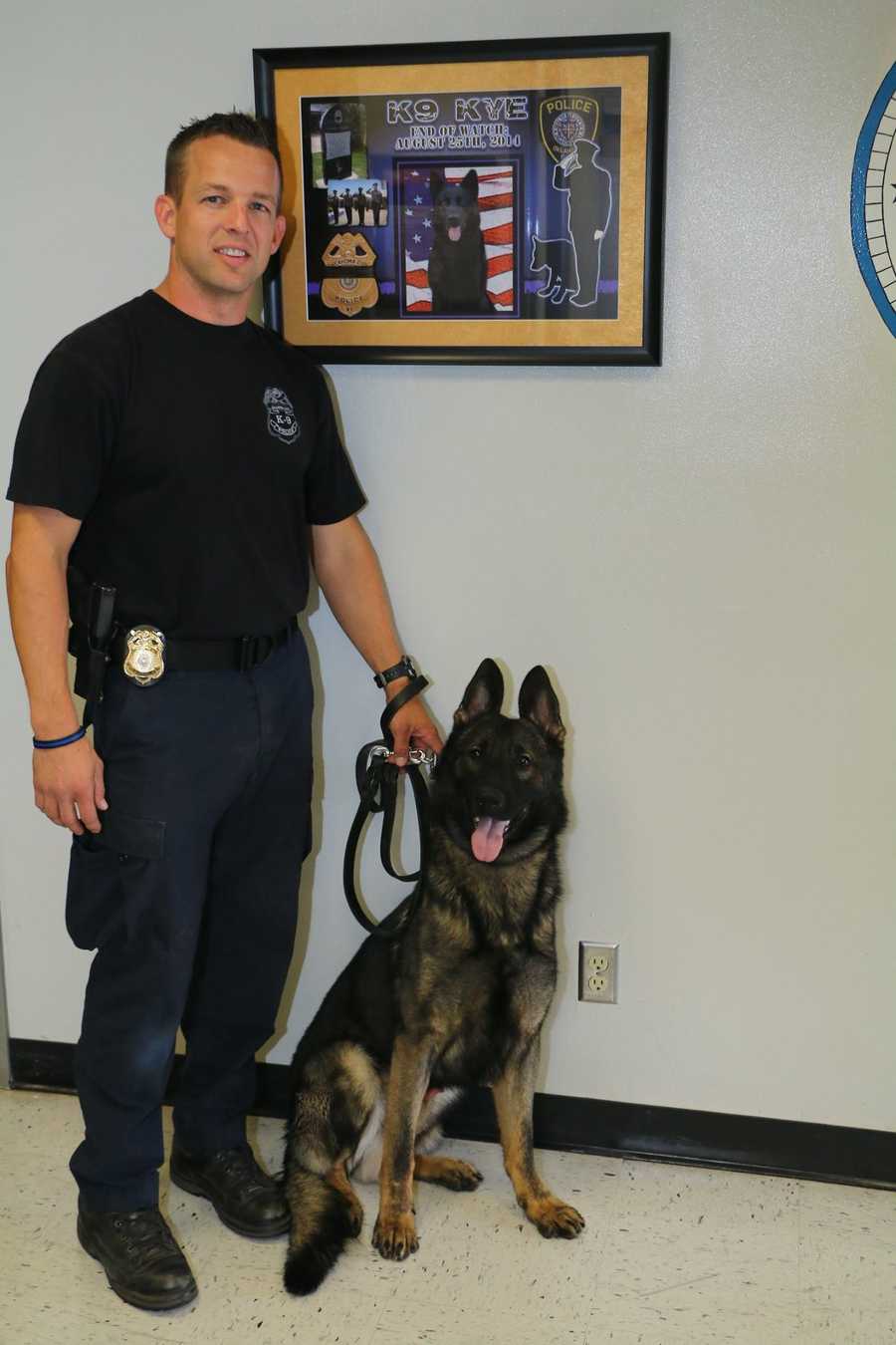 Oklahoma City officer gets new K-9 unit