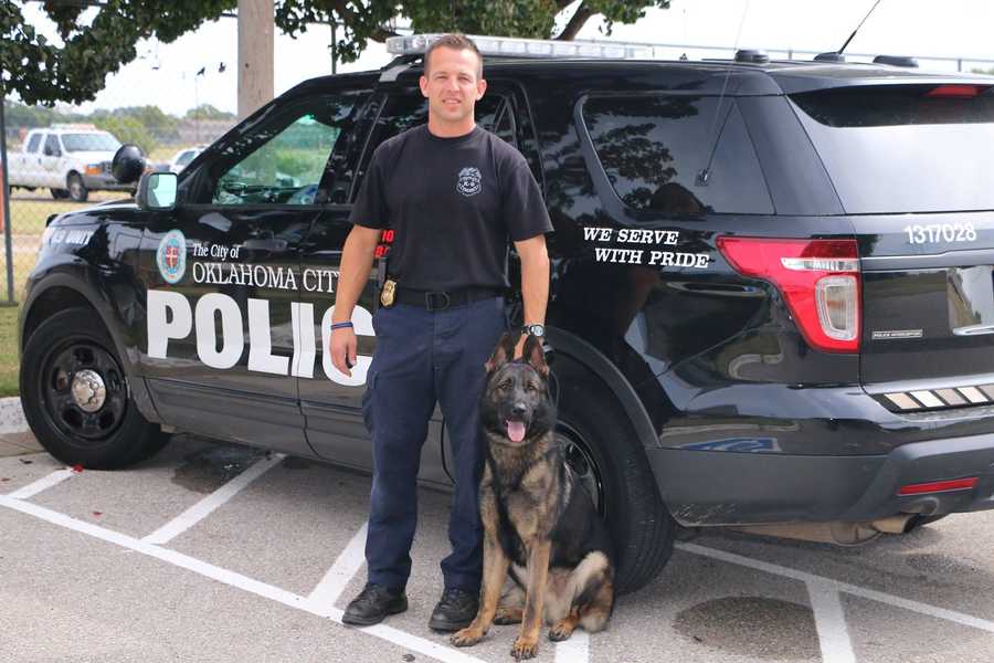 Oklahoma City officer gets new K-9 unit