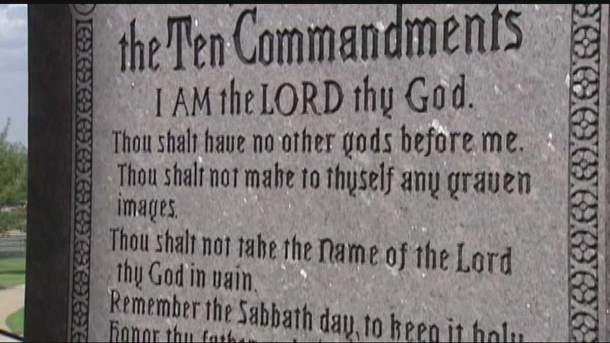 New Ten Commandments monument being built for Capitol lawn