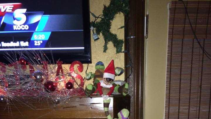 Oklahoma's 'Elf on a Shelf'