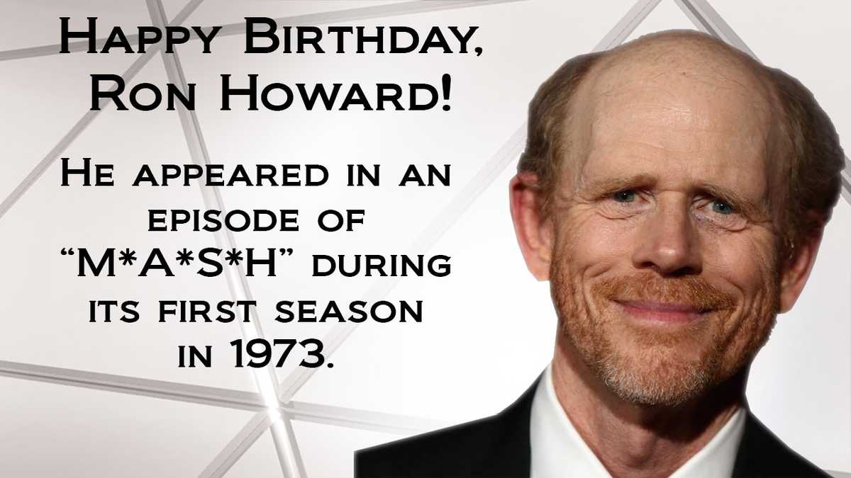 15 things you might not have known about Ron Howard