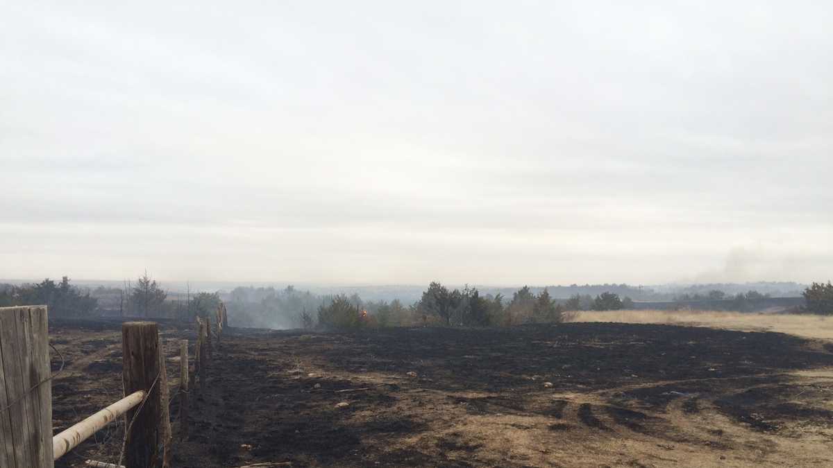 Woodward County wildfire continues burning
