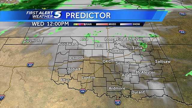 Updated hour-by-hour for today's severe weather