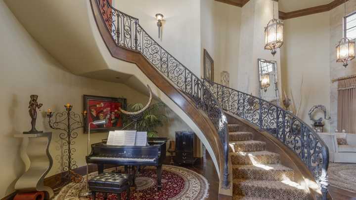 Live in your own castle at this $3.59M Oklahoma City home