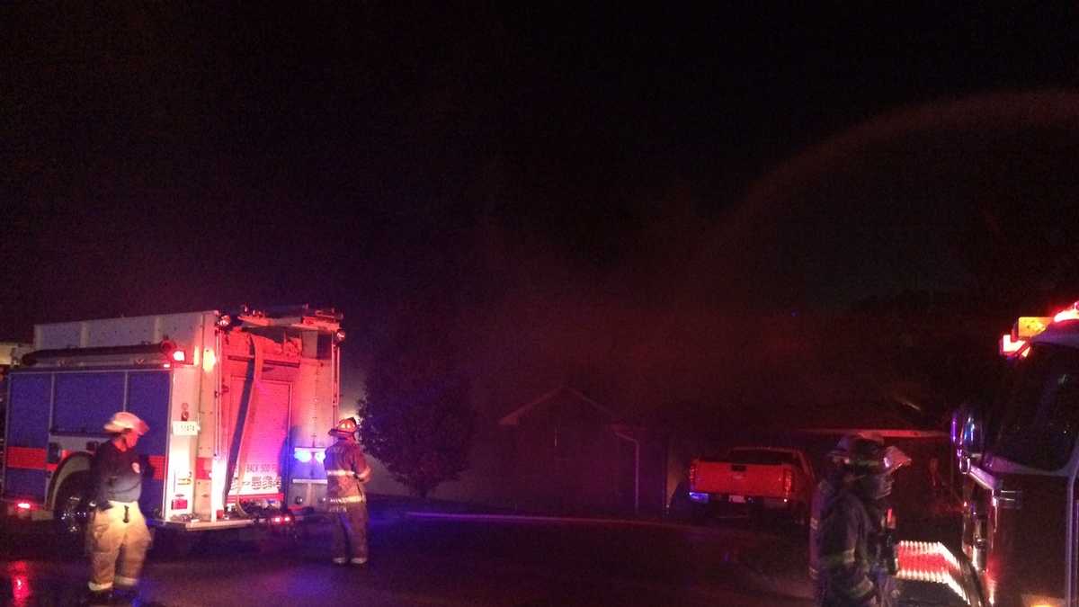 Multiple fire departments respond to house fire in Spencer