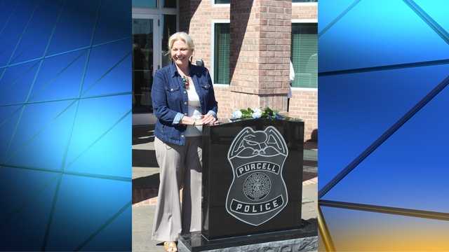 Purcell police unveil memorial, honor officer killed 80 years ago