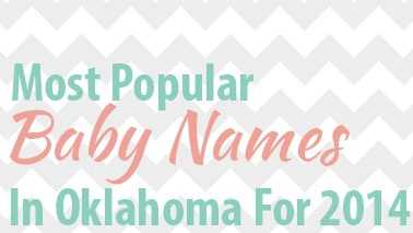 Oklahoma's top baby names for 2014