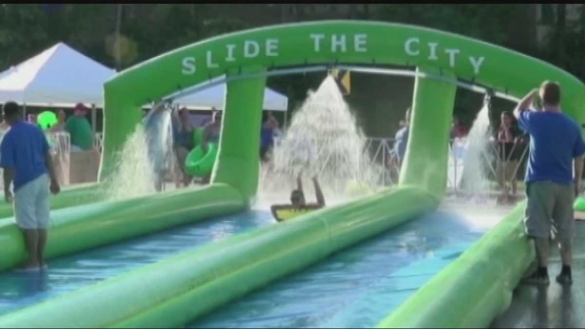 Slide the City organizer guarantees everyone will get their money's worth
