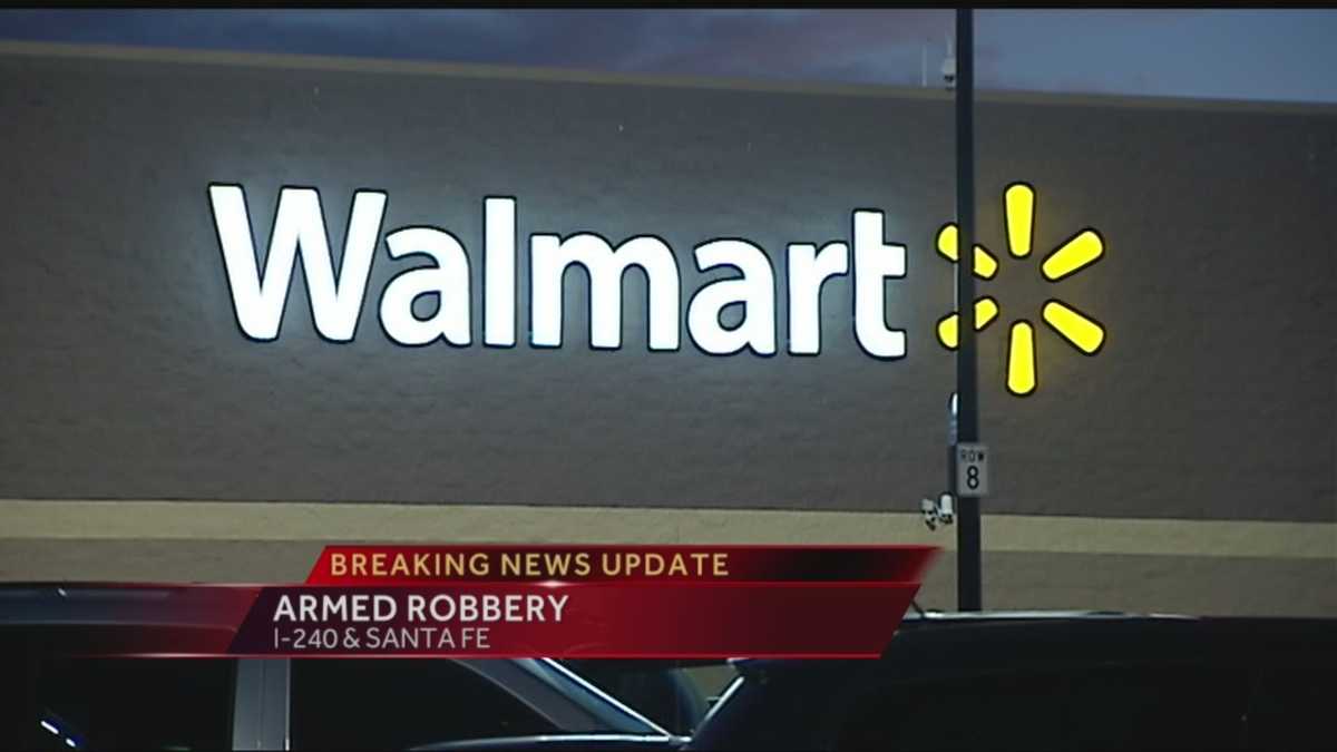 Police investigate armed robbery at Walmart near I-240