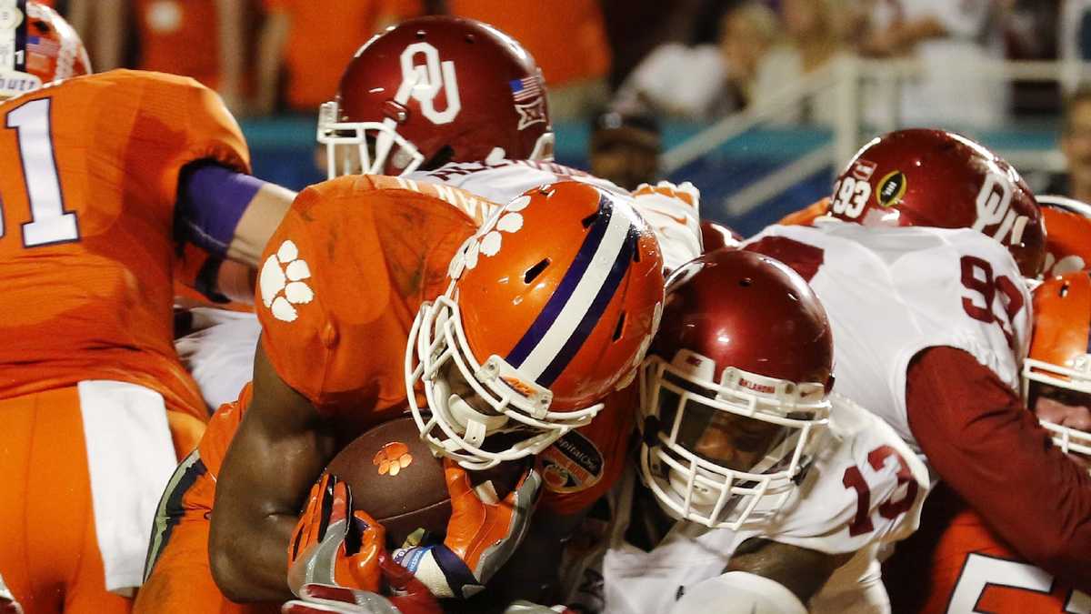 PHOTOS: Clemson defeats Oklahoma 37-17 in Orange Bowl