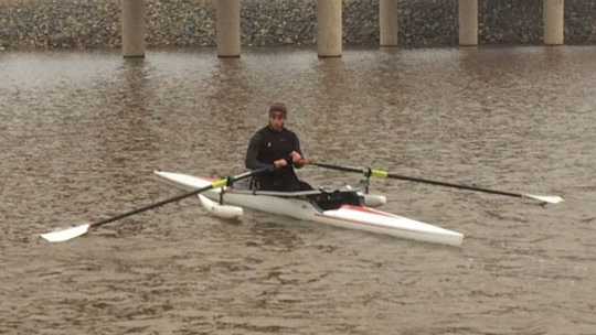 Adaptive rower fighting to become Olympic champion