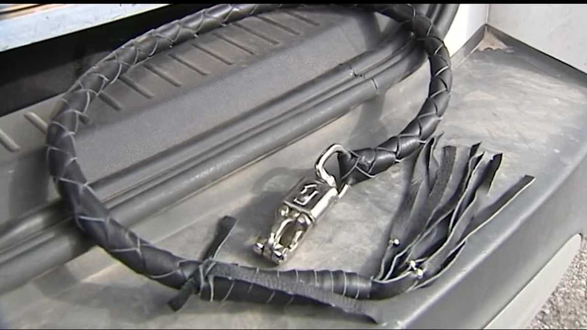 OCPD: Man pulls out whip, dents woman's car in fit of road-rage