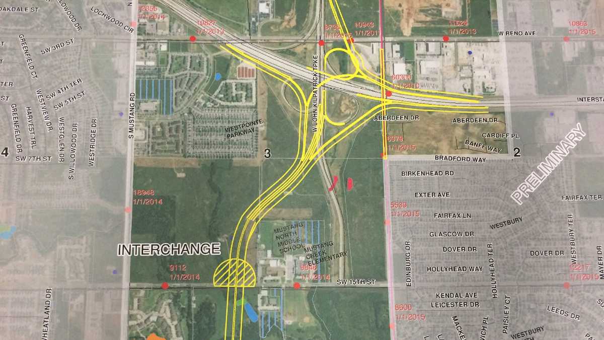 IMAGES: Preliminary map for Southwest Kilpatrick Extension released