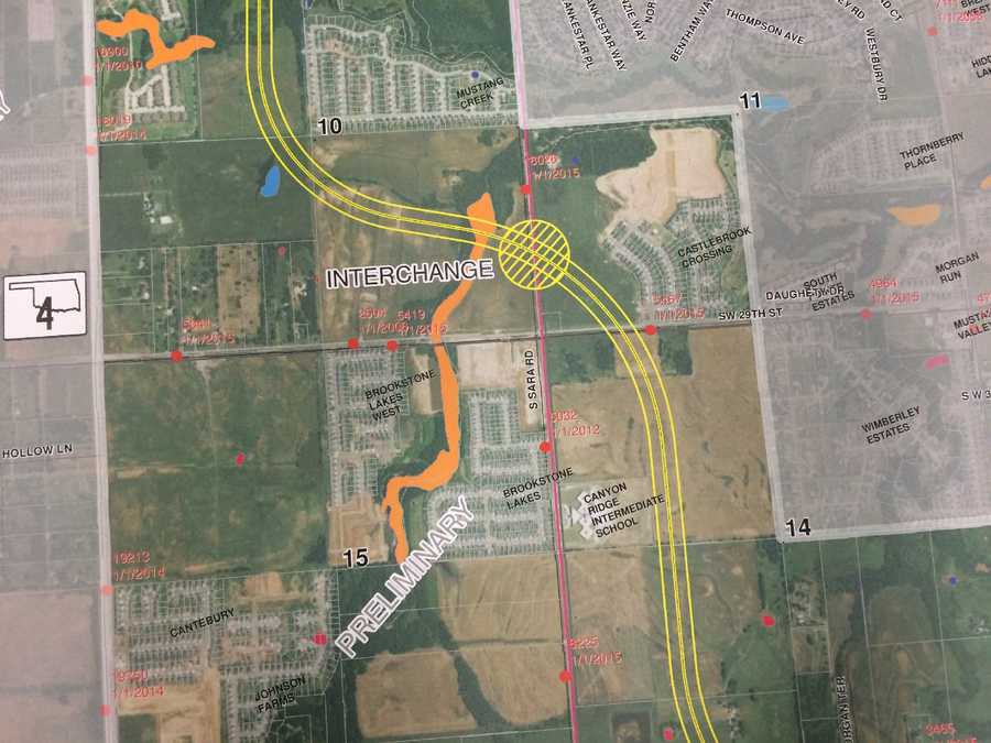 IMAGES: Preliminary map for Southwest Kilpatrick Extension released
