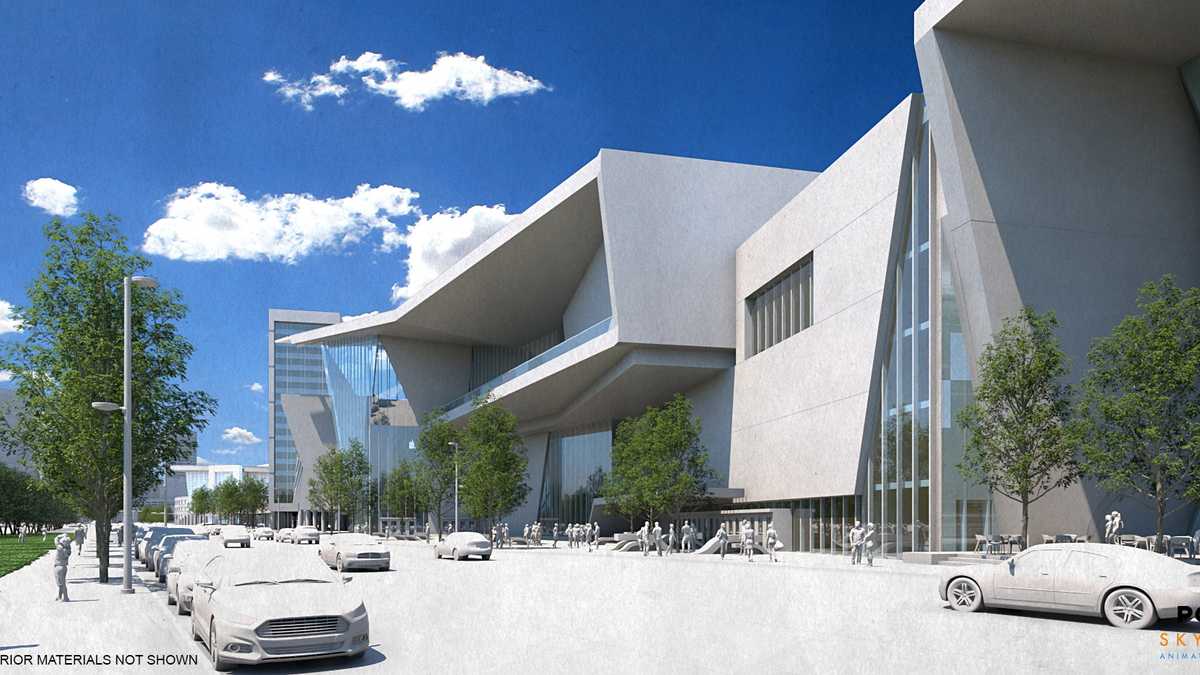 IMAGES: Preliminary design revealed for new convention center in ...