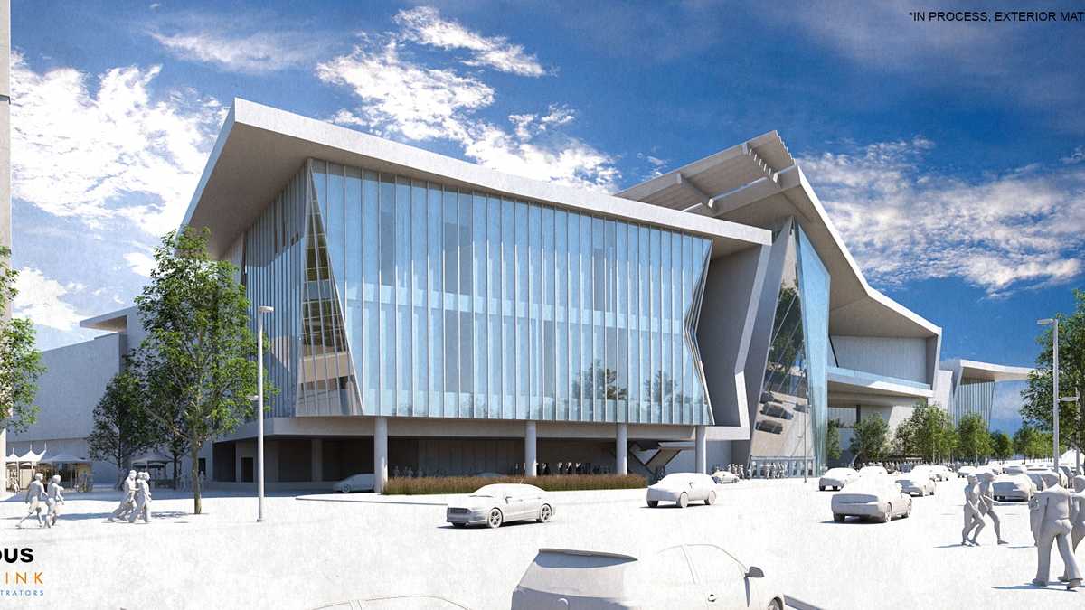 IMAGES: Preliminary design revealed for new convention center in ...