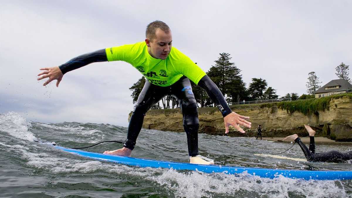 PHOTOS: Wounded soldiers surf in Santa Cruz with Operation Surf 2012