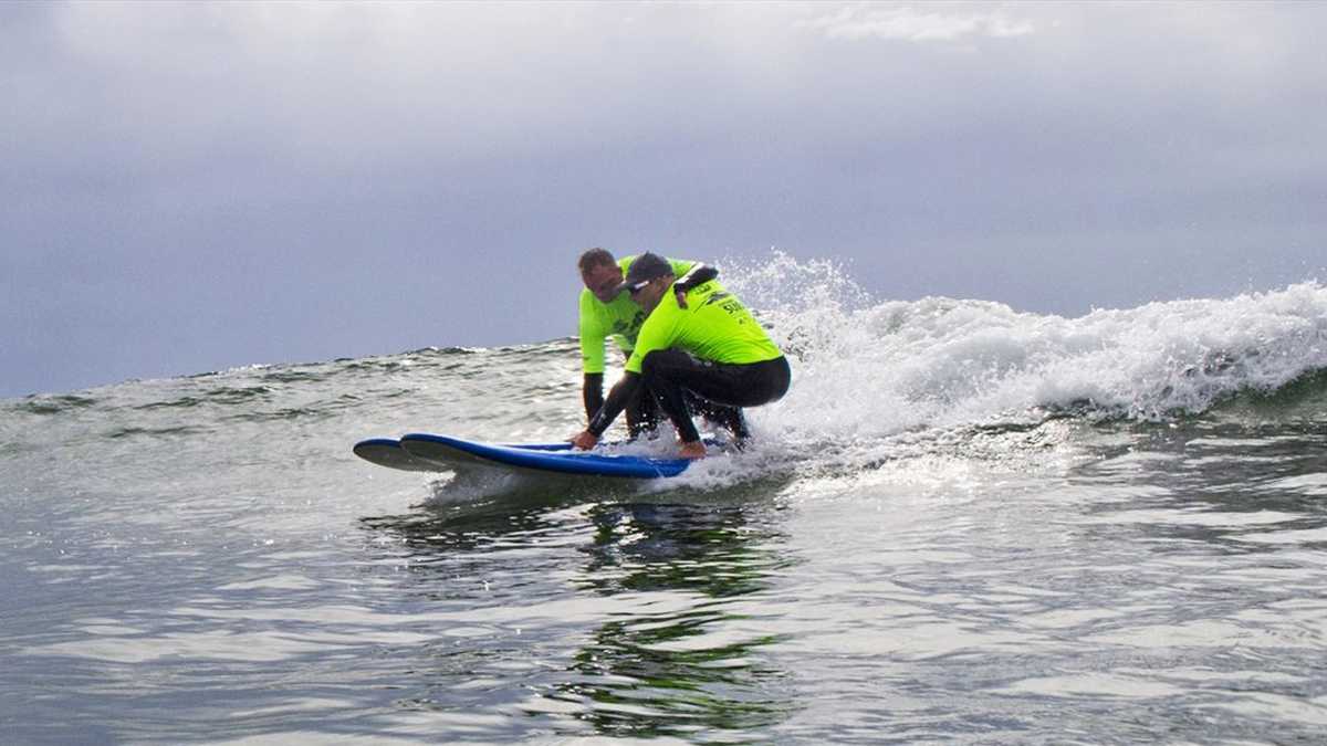 PHOTOS: Wounded soldiers surf in Santa Cruz with Operation Surf 2012