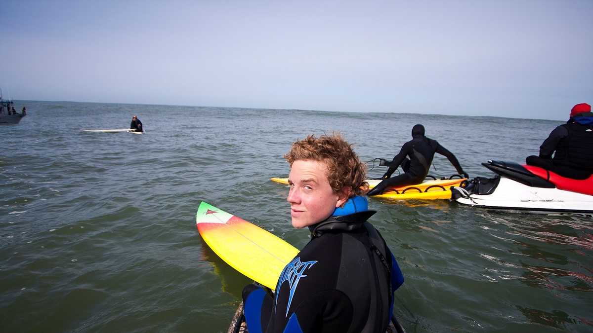 PHOTOS: Jay Moriarity and 'Chasing Mavericks'