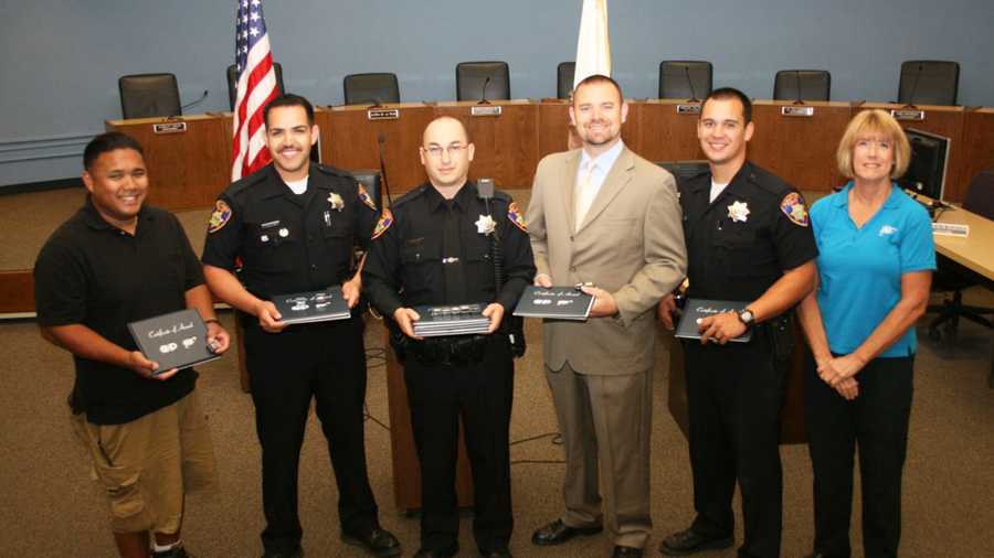 Salinas' top auto crime fighters honored with 10851 pins