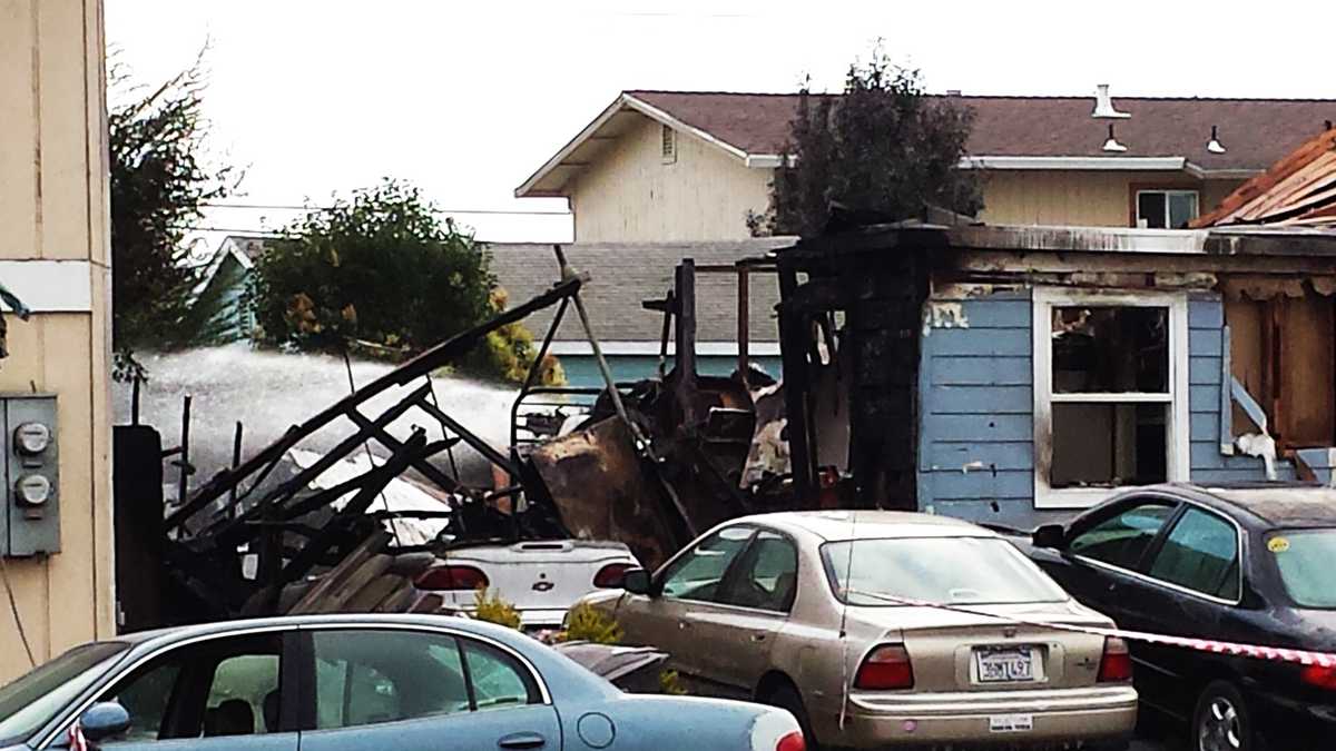 PHOTOS: 3-alarm Salinas house fire spreads to apartment building