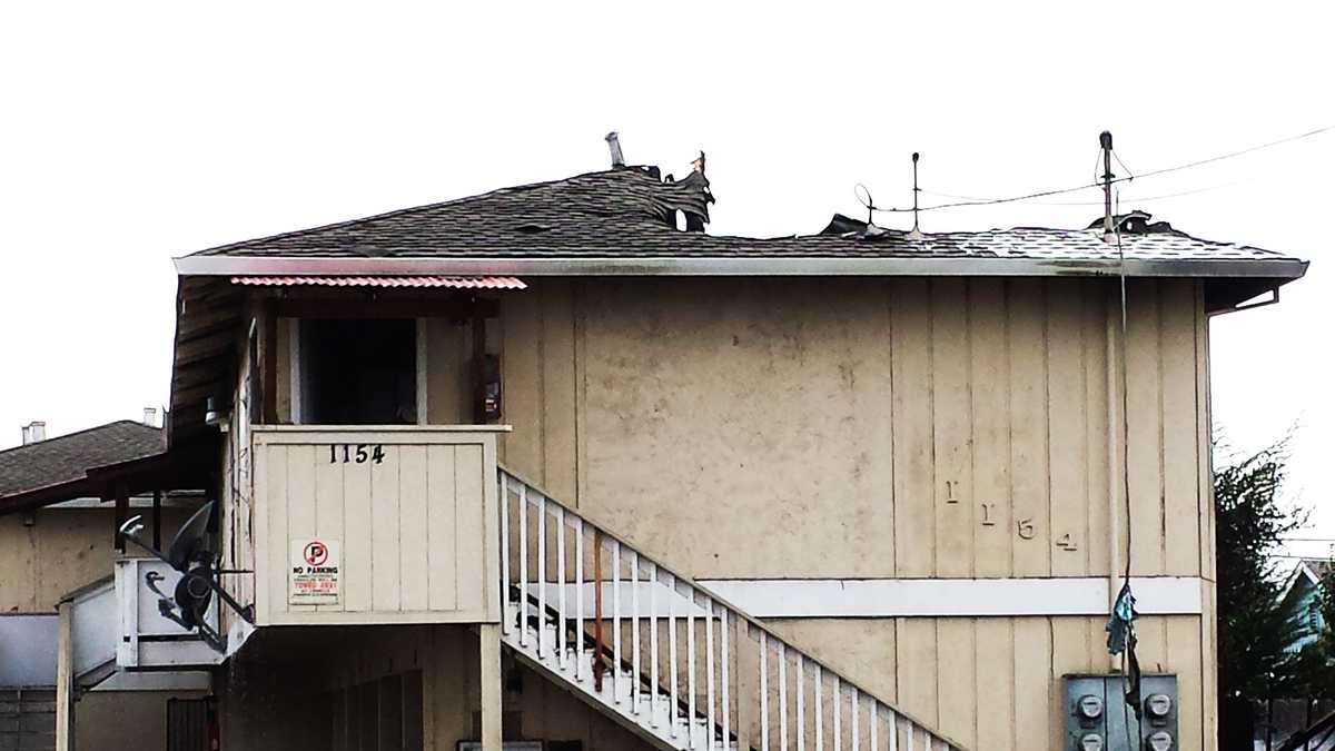 PHOTOS: 3-alarm Salinas house fire spreads to apartment building