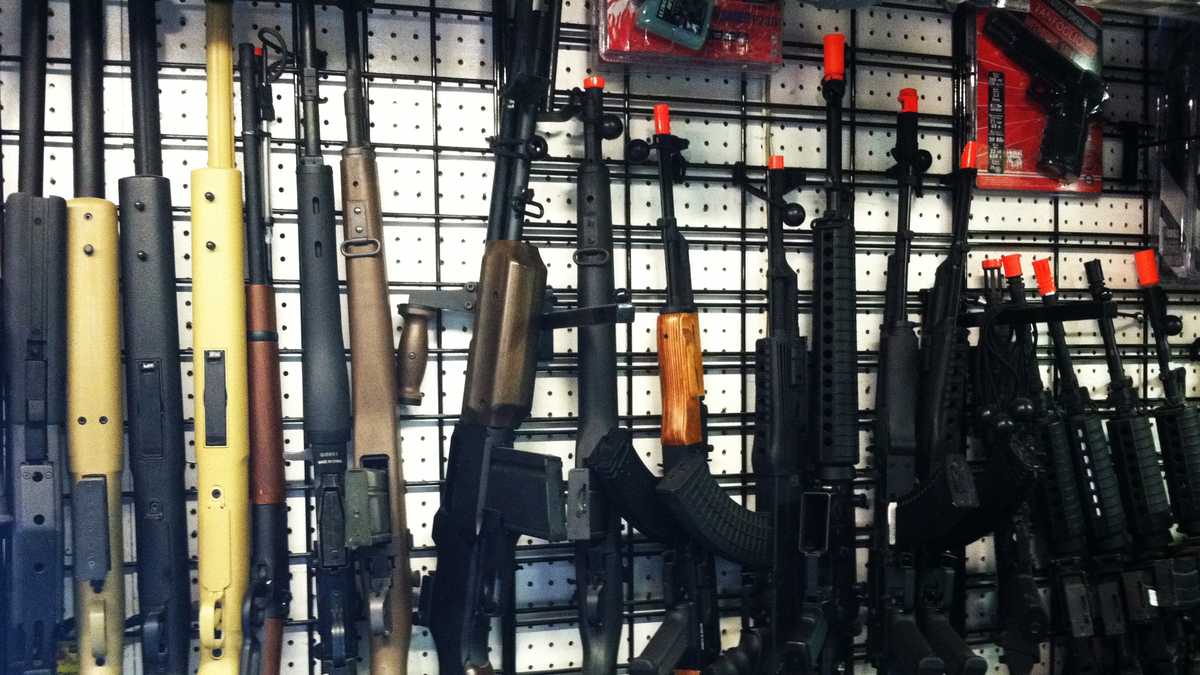 PHOTOS: Fake and real guns, can you tell the difference?