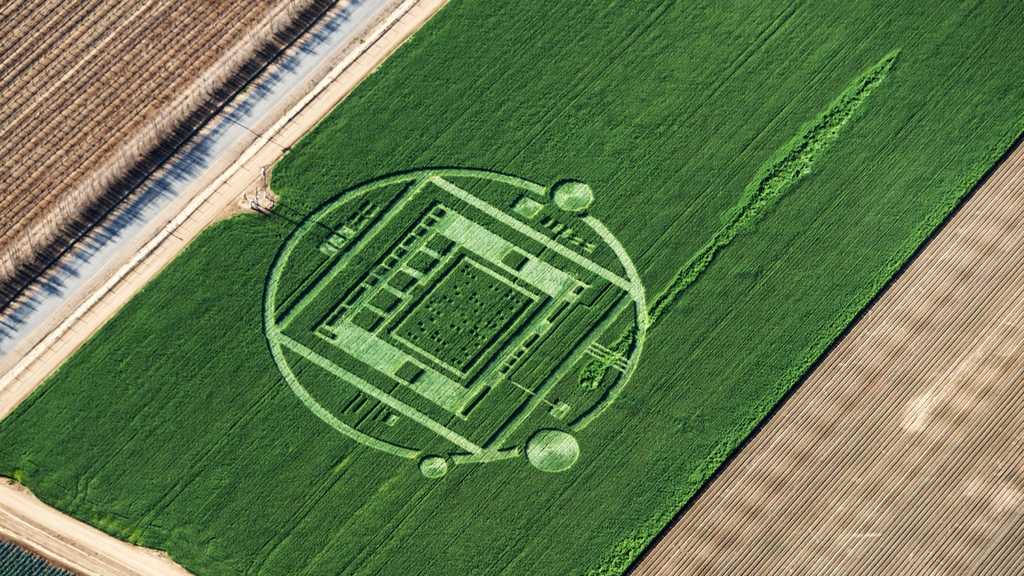 PHOTOS: Intricate crop circles appear in Chualar