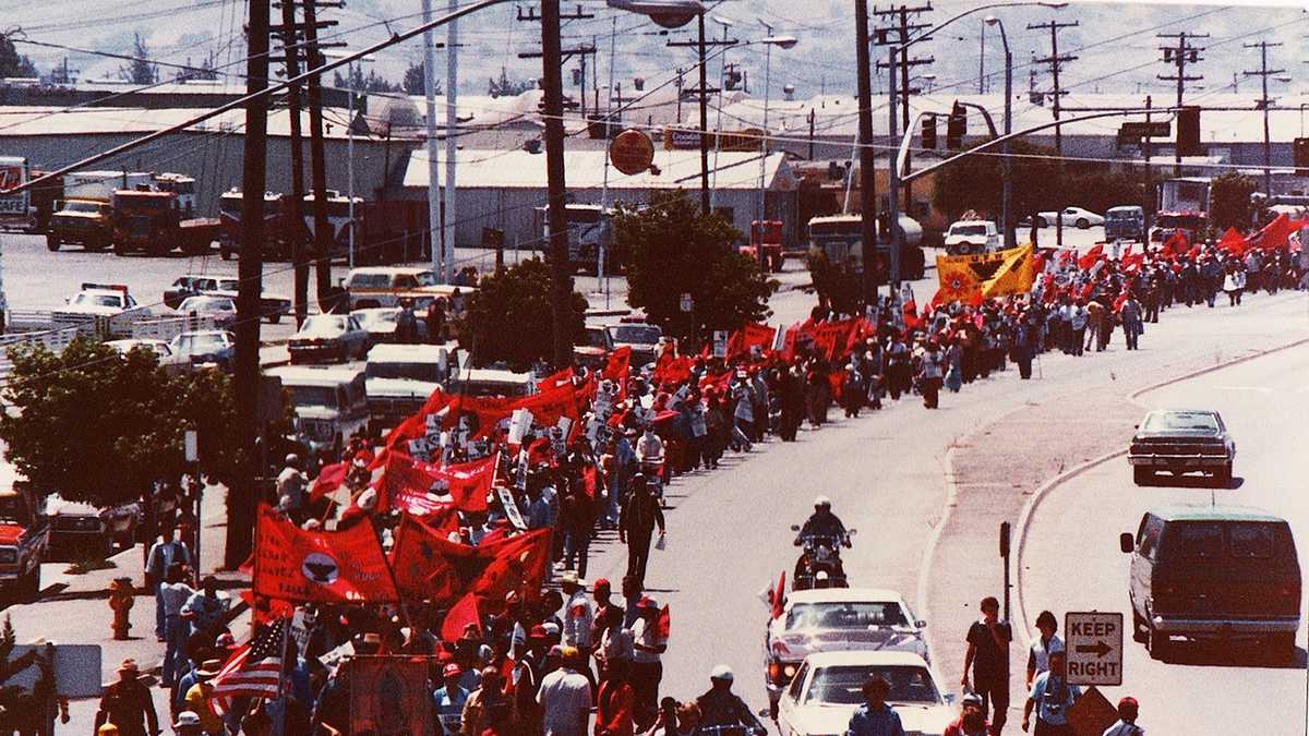 PHOTOS: Cesar Chavez's last march through Salinas