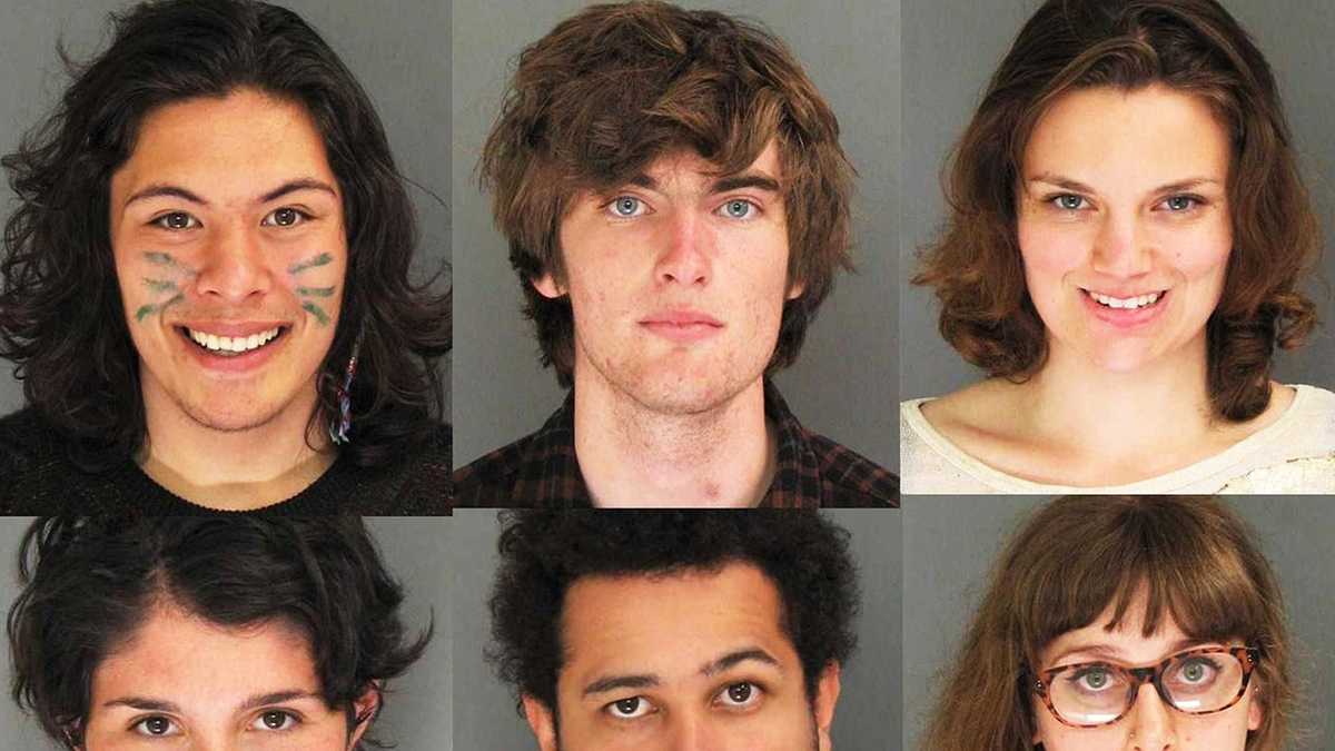 PHOTOS: Undergraduate students arrested at UC Santa Cruz