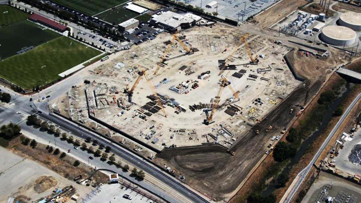 PHOTOS: Building Levi's Stadium from the ground up