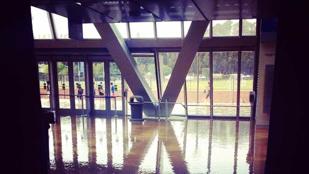 PHOTOS: UCLA flooded by water main burst