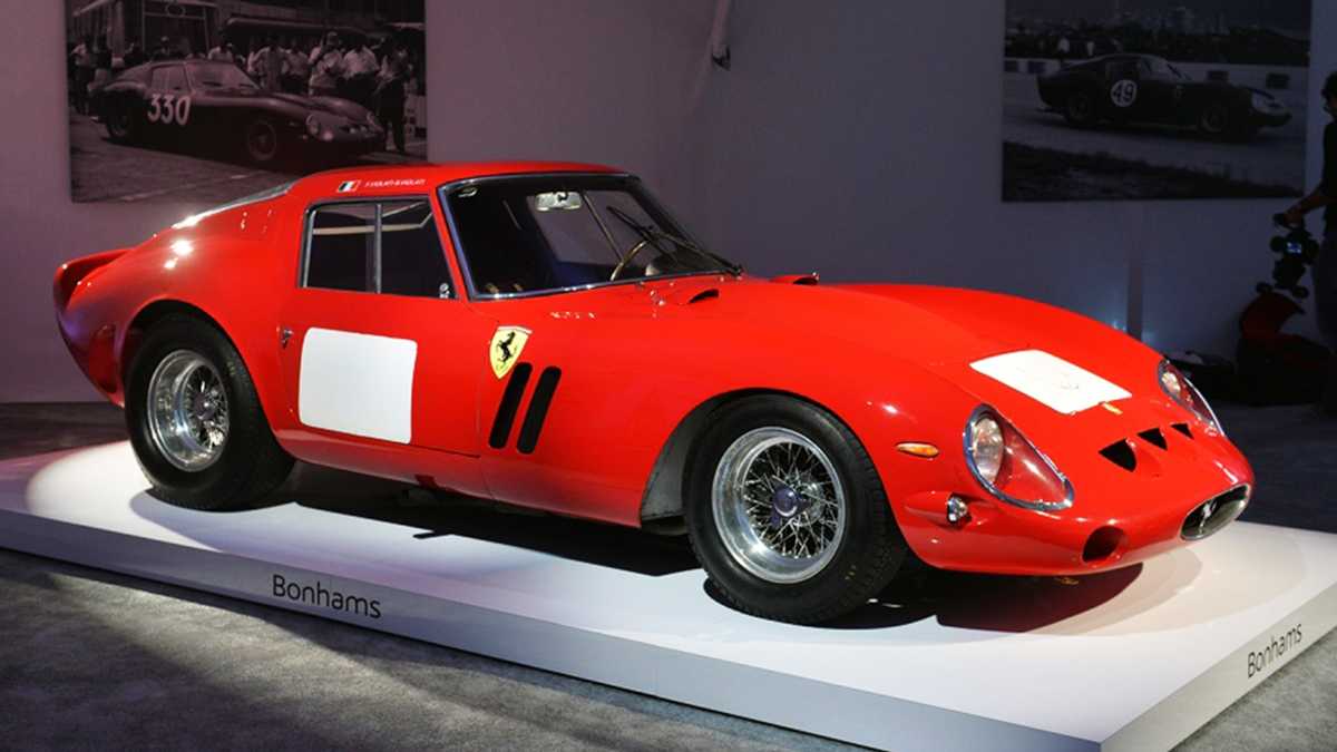 Most expensive car in the world: 1962 Ferrari GTO