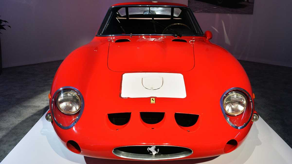 Most expensive car in the world: 1962 Ferrari GTO