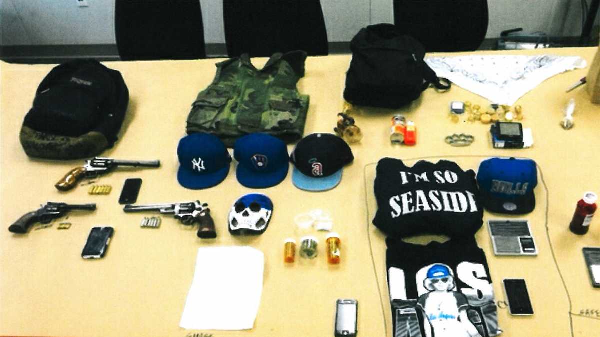 8 arrested in Seaside Crips gang crackdown