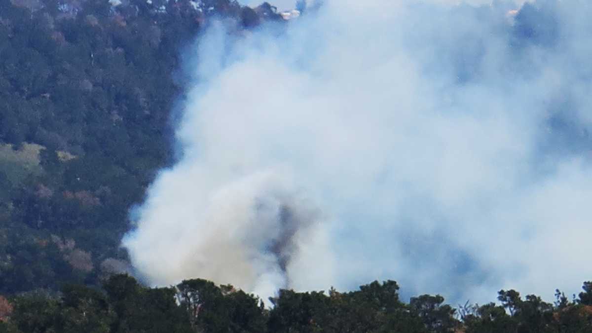PHOTOS: Wildfire ignites in Monterey