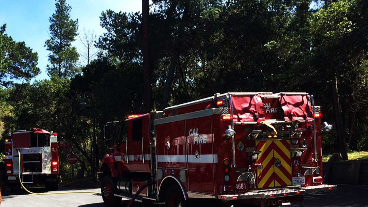 PHOTOS: Wildfire ignites in Monterey