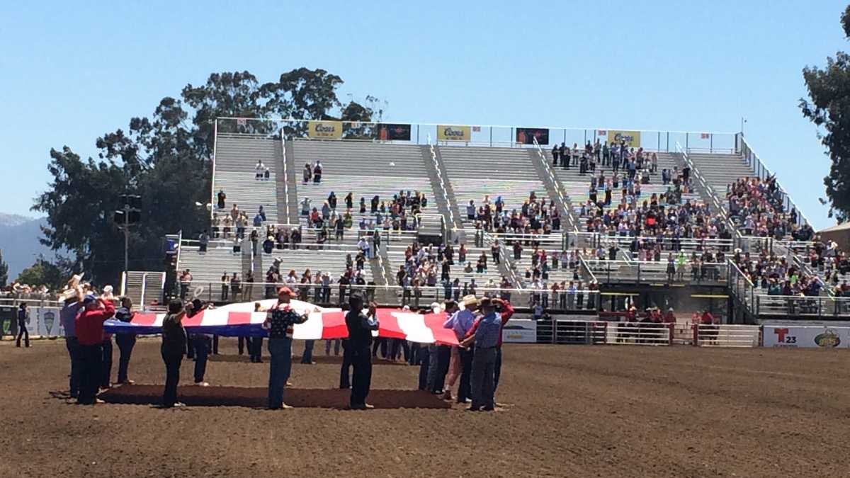Salinas Rodeo honors military members, veterans