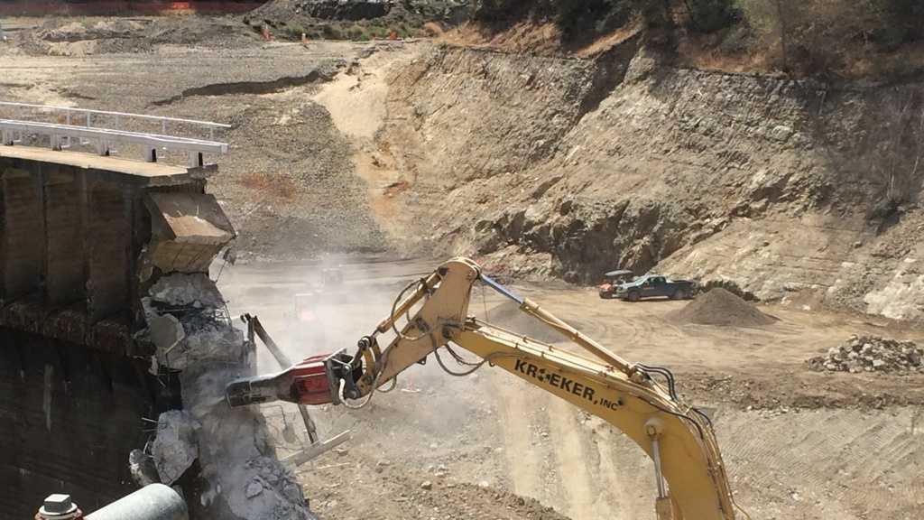 Historic dam removal starts on Carmel River