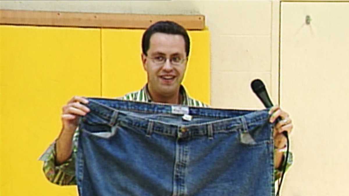 Subway Jared spoke at Seaside school in 2005