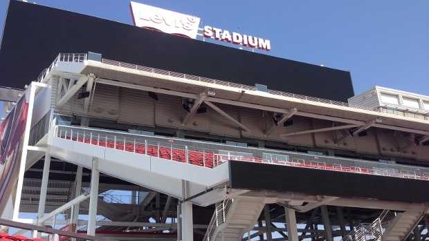 Levi's Stadium is predictably empty for Sunday's 49ers game