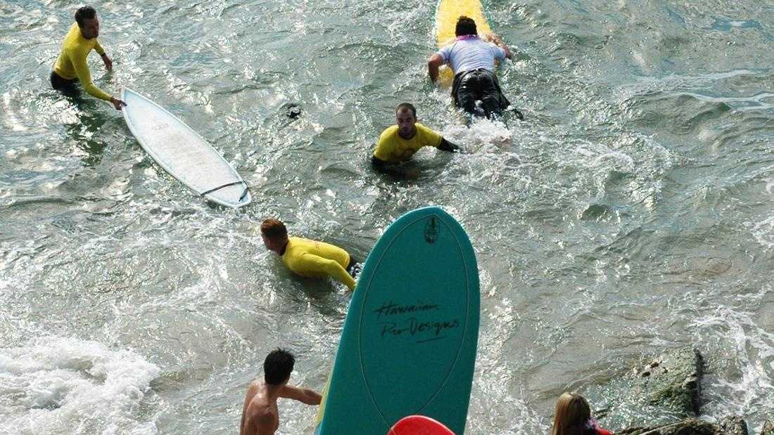 PHOTOS: 'Chasing Mavericks' scenes filmed at Pleasure Point