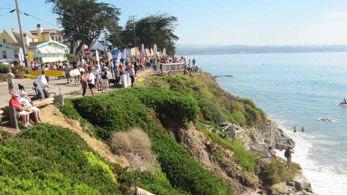 PHOTOS: 'Chasing Mavericks' scenes filmed at Pleasure Point