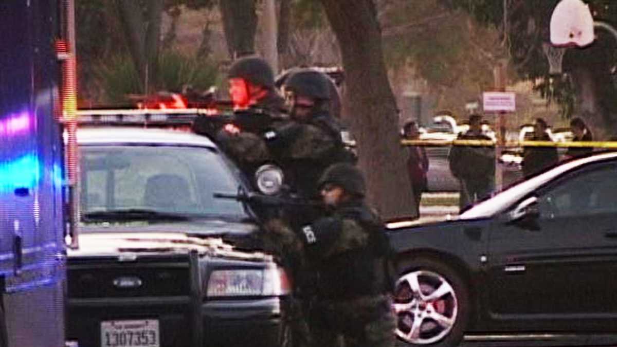 Hartnell college lock down ends, SWAT team surrounding apartment